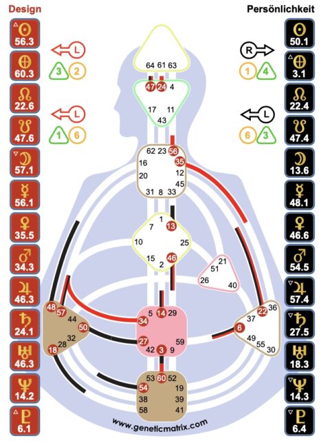 Human Design Free Chart - Katja Katschemba